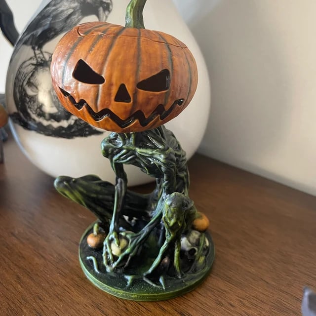 💖🎃Halloween Scary Swamp Monster Pumpkin Head Ornament 🎃 – Vipsheep.com