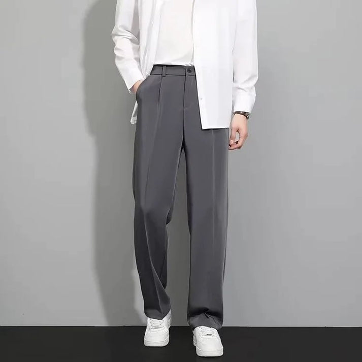 SPRING SUMMER ICE SILK STRAIGHT LEG PANTS – Vipsheep.com