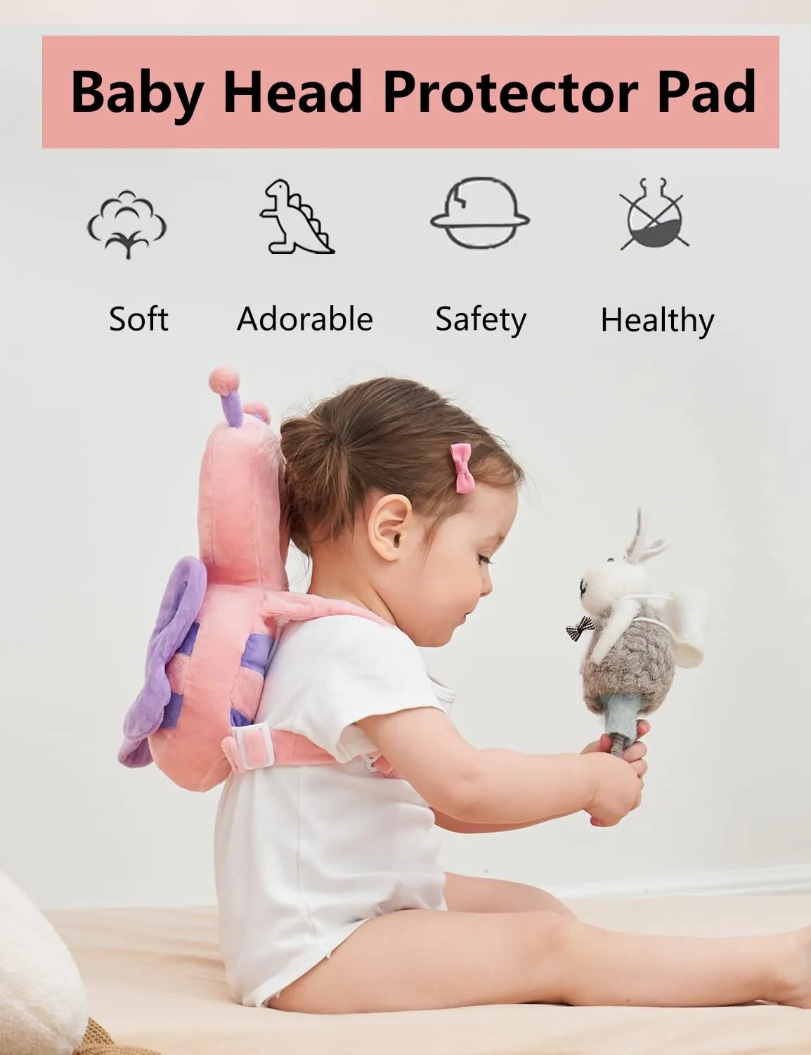 Baby Toddler Head Protection Drop Backpack – Vipsheep.com