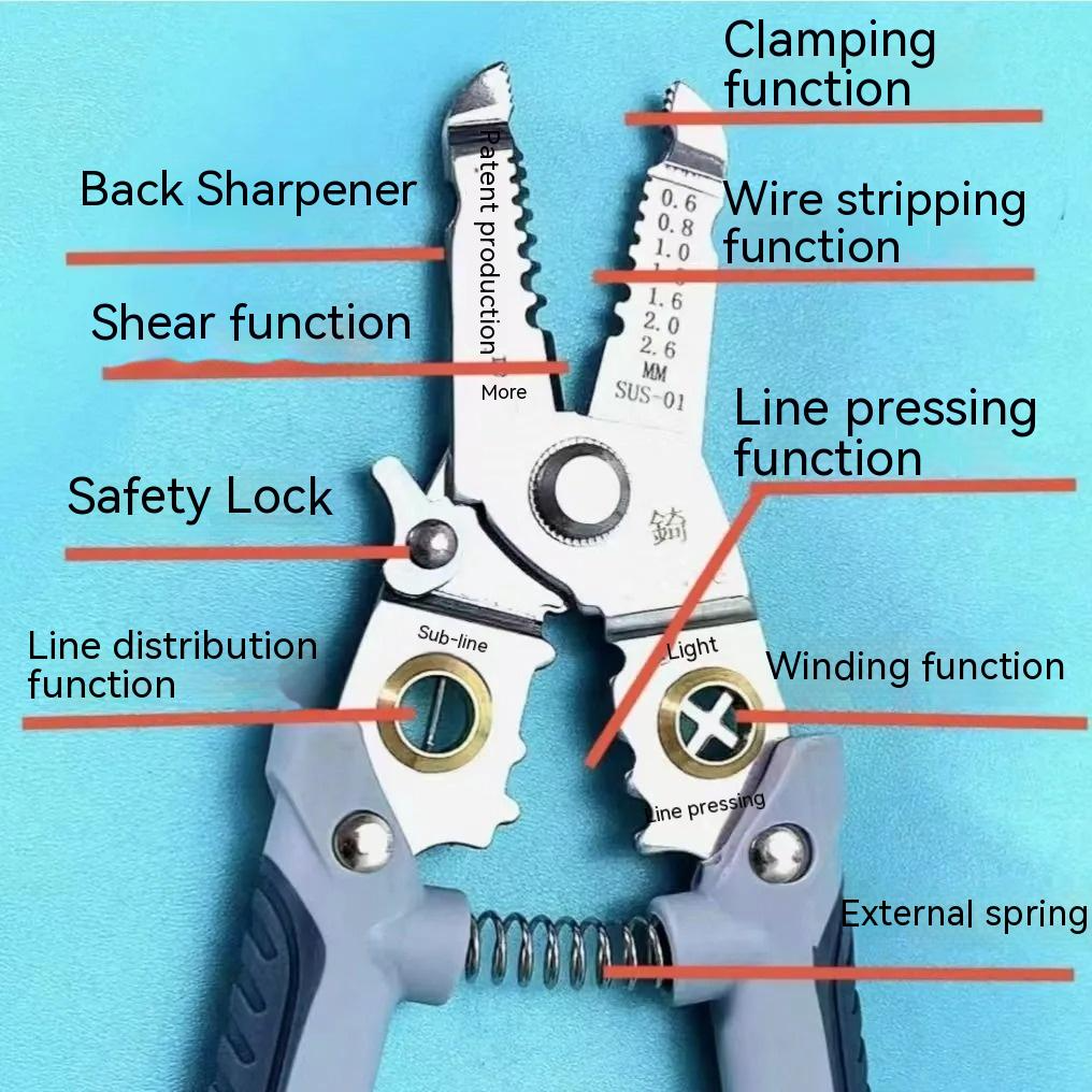 7 in 1 Hand Multi-Tool Wire Stripper – Vipsheep.com