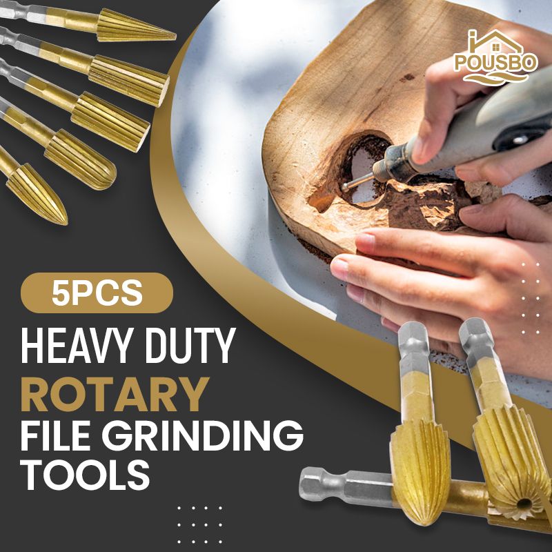 Heavy Duty Rotary File Grinding Tools (5 pcs ) – Vipsheep.com
