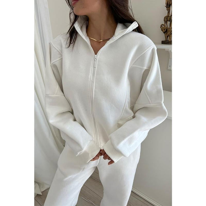 Triple Threaded High-Neck Casual Sportswear 2-piece set – Vipsheep.com